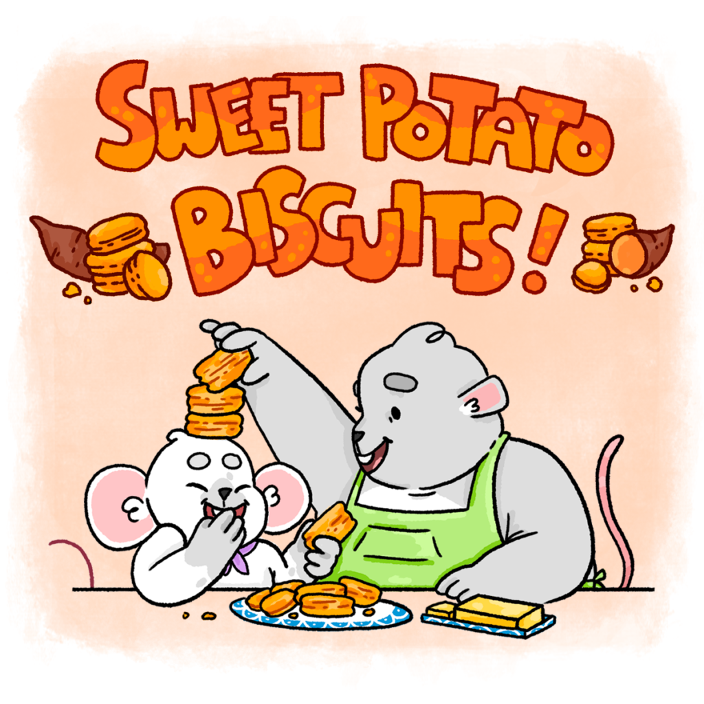 Sweet Potato Biscuits | Sprigge and Sprout